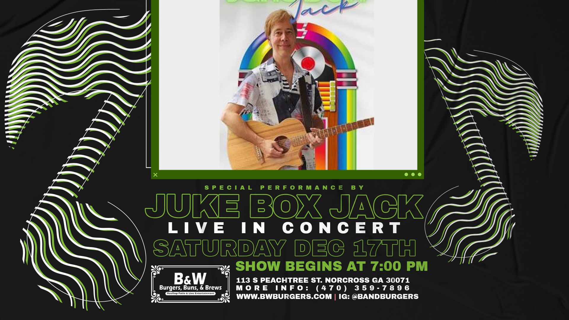 Juke Box Jack | B & W Burgers