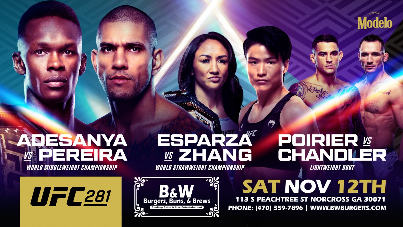 UFC 281 | B & W Burgers
