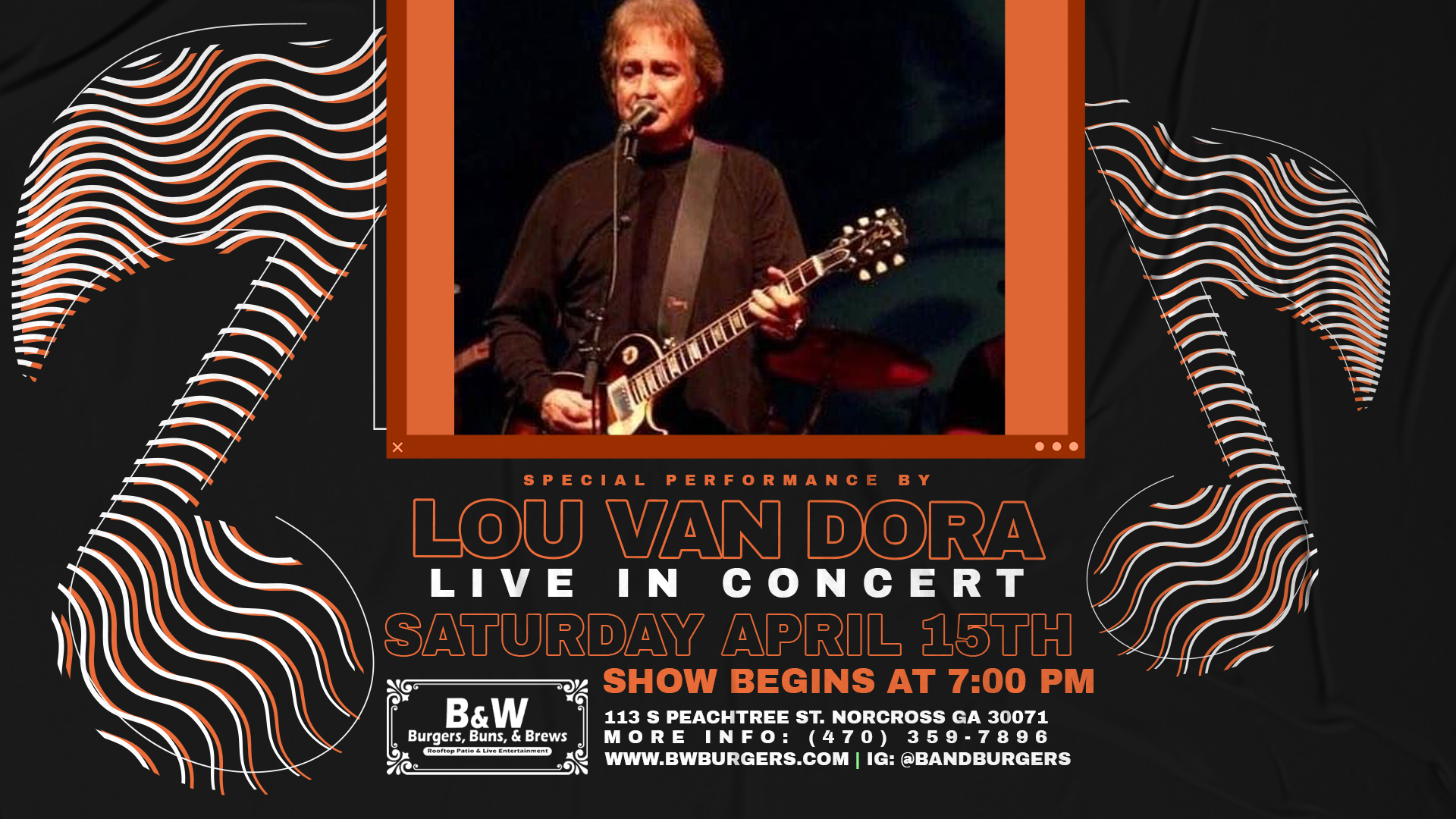 Lou Van Dora | B & W Burgers