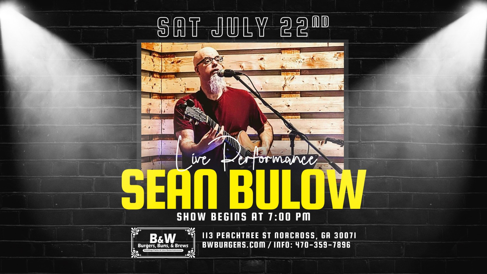 Sean Bulow | B & W Burgers