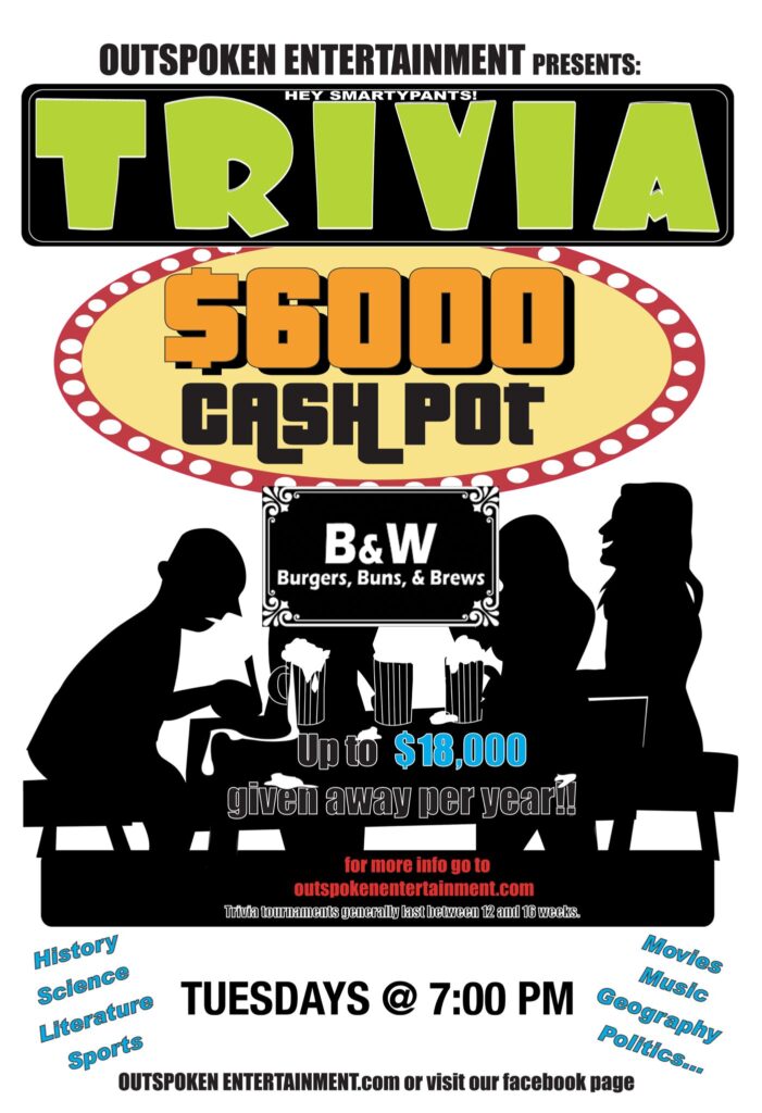 Trivia Night | B & W Burgers