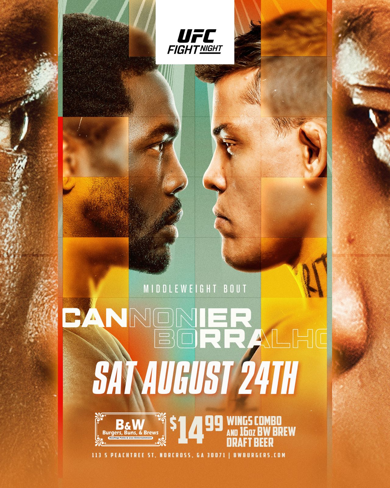 UFC Fight Night - FREE EVENT | B & W Burgers